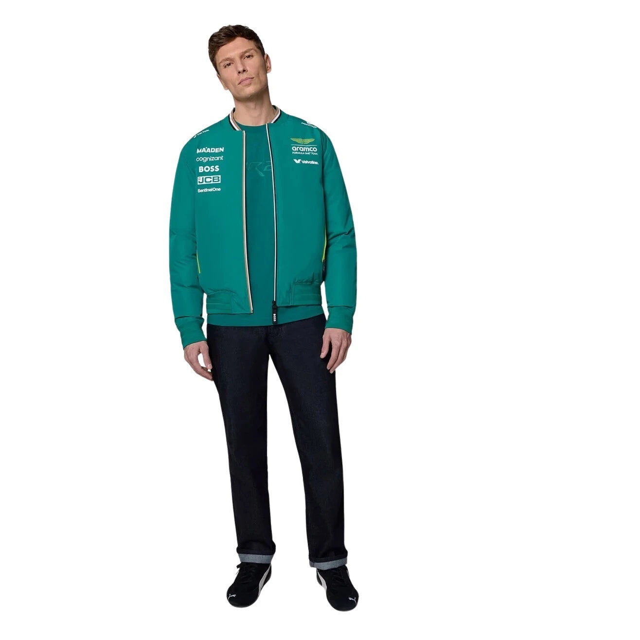 Aston Martin Aramco Formula 1 Team Bomber Jacket 2025 – Fandom